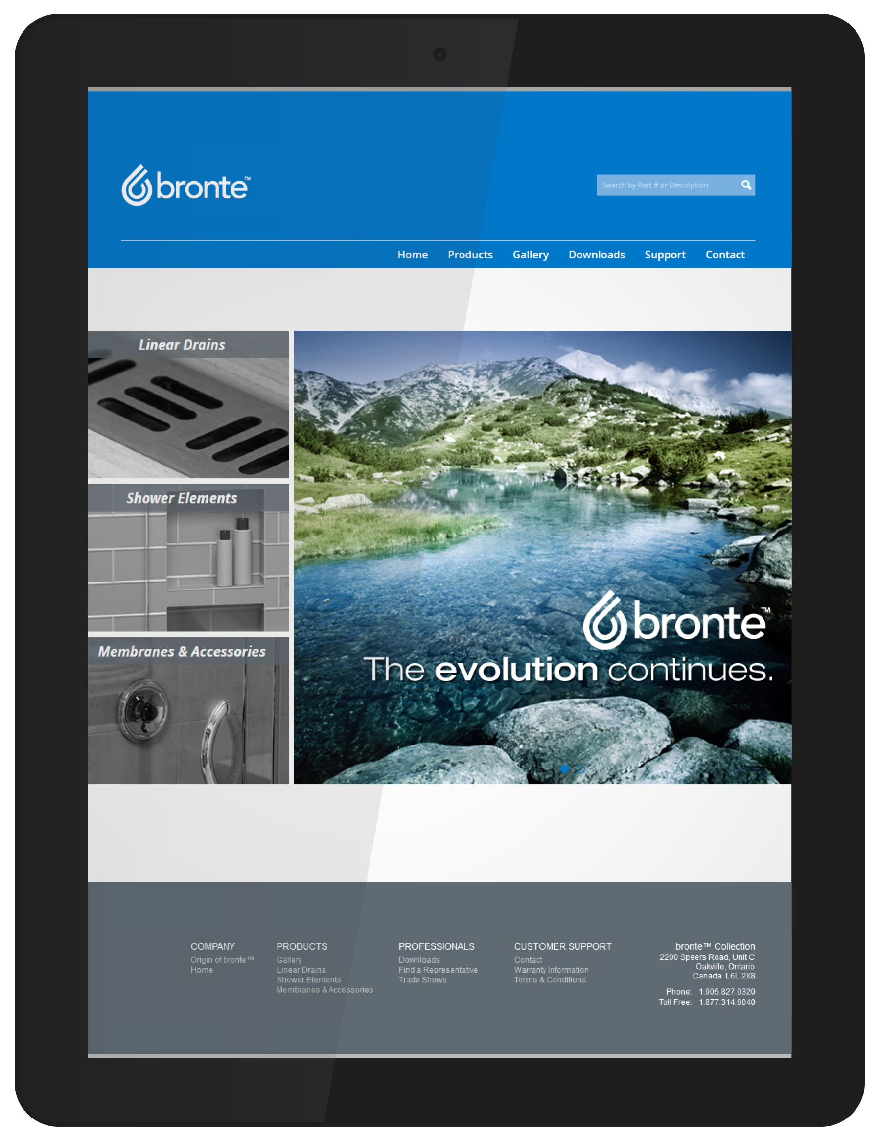 Bronte Collection website now online - Mechanical Business