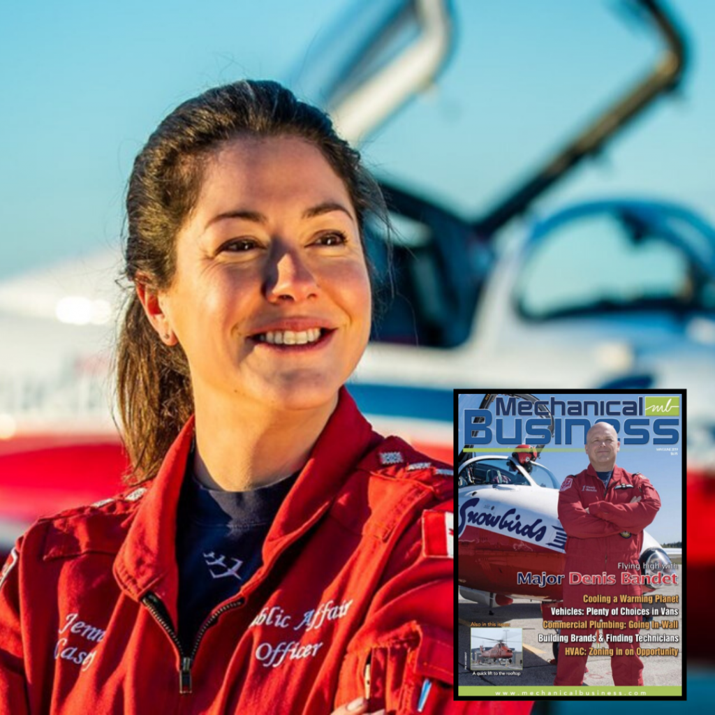 Snowbirds Captain Jennifer Casey - Mechanical Business
