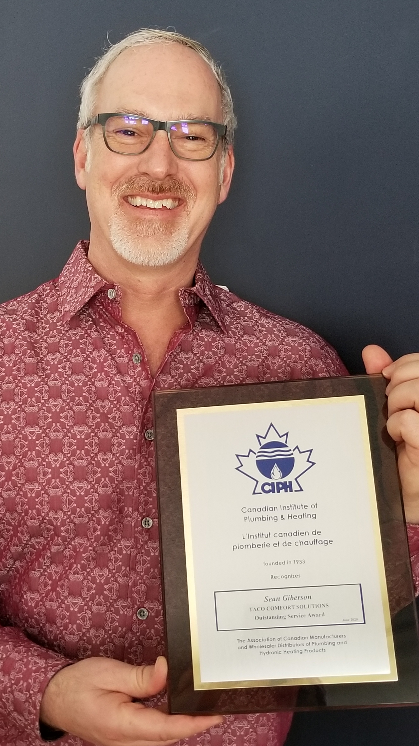 CIPH presents latest Service Awards - Mechanical Business