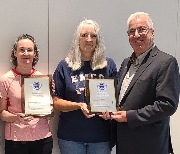 Two EMCO employees recognized with CIPH awards - Mechanical Business