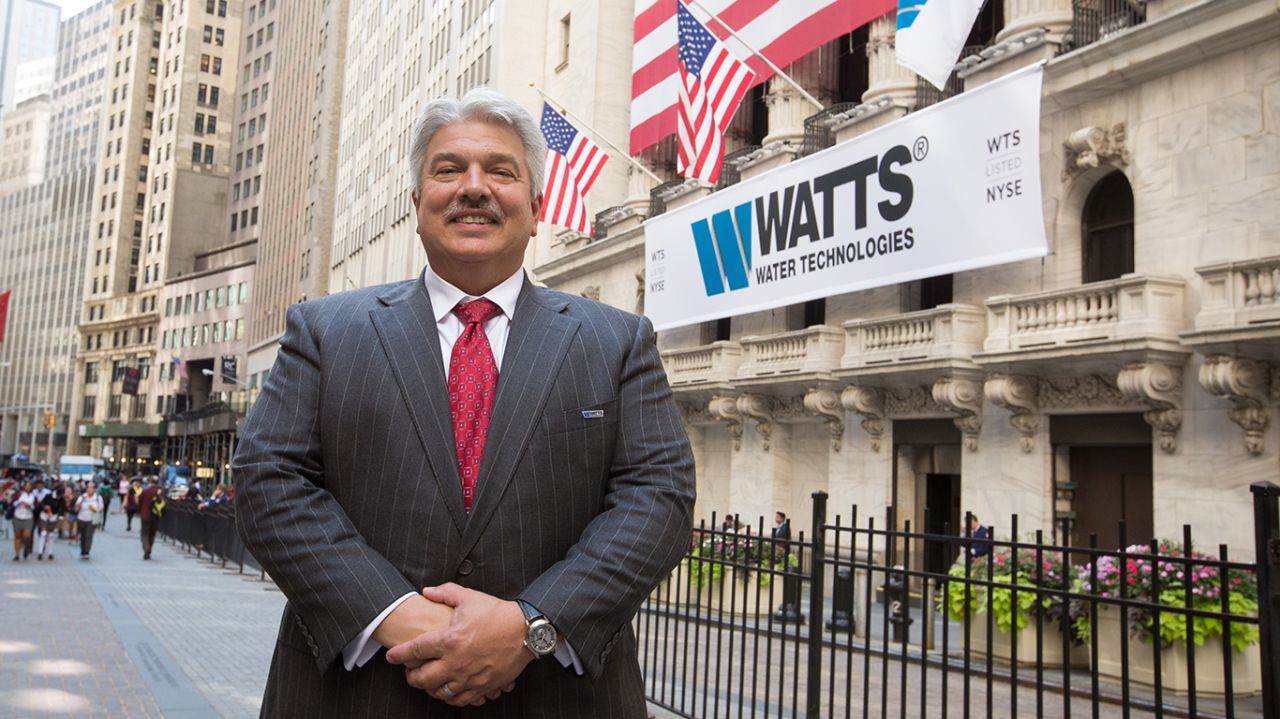 Watts rings in 150 years of business at New York Stock Exchange ...