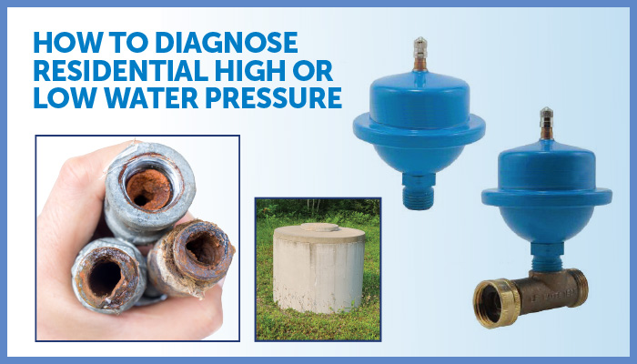 How to diagnose residential high or low water pressure - Mechanical ...